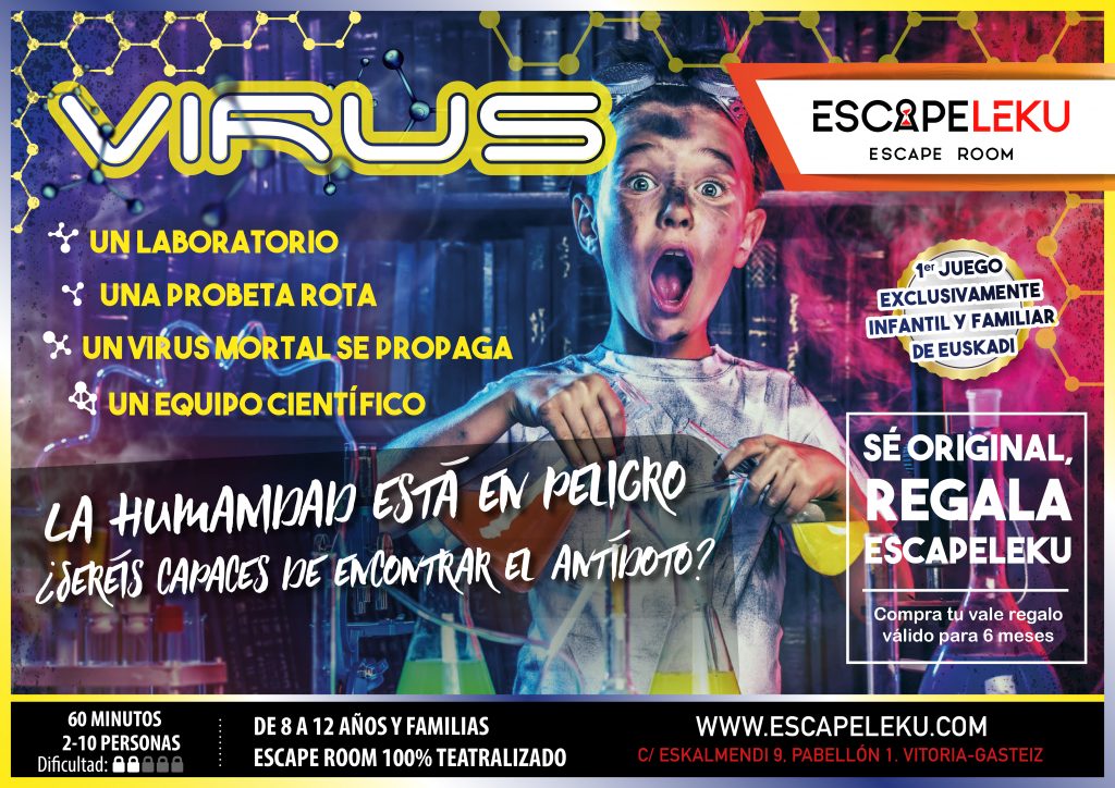 Virus - Escapeleku Escape room